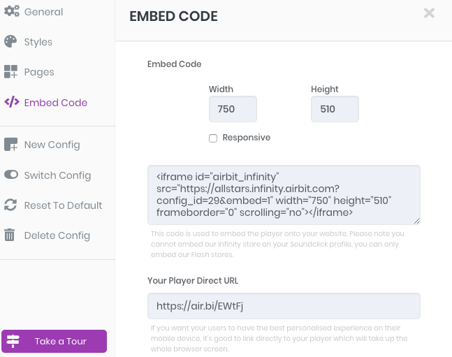 How To Create a Simple Infinity Beat Store For Your Website – Airbit