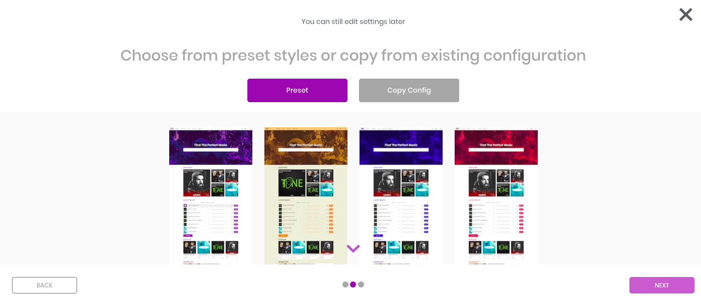 How to Create a Configuration in your Infinity Store – Airbit