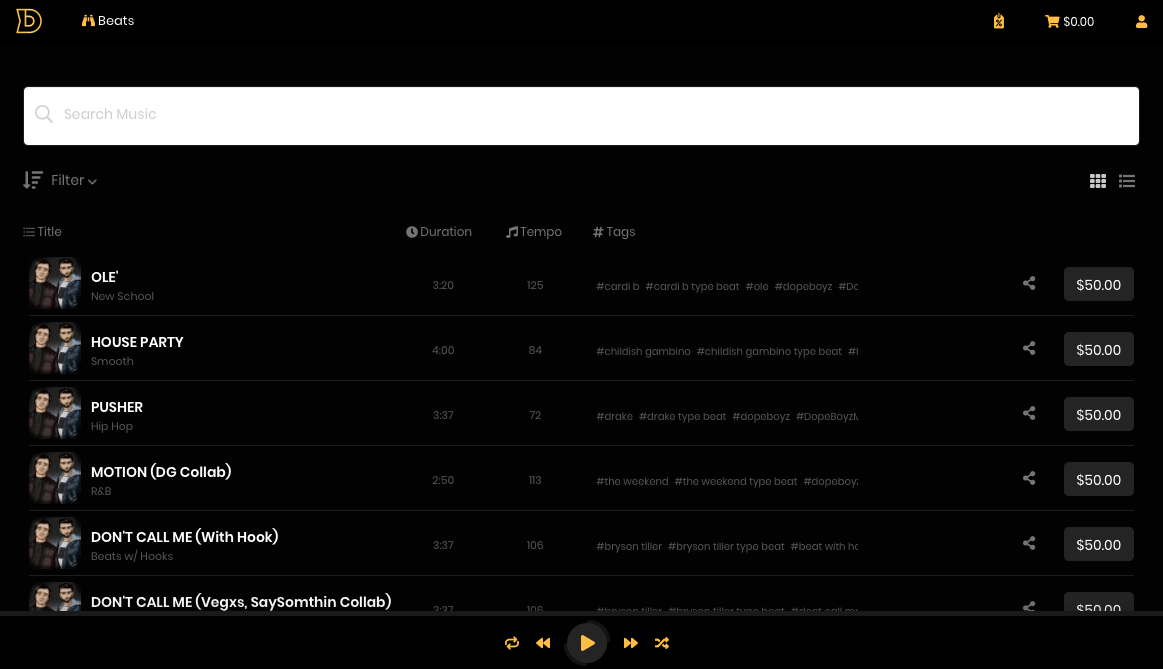 How To Create a Simple Infinity Beat Store For Your Website – Airbit