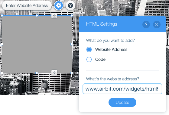 How to Embed Your Store on A Wix Site – Airbit